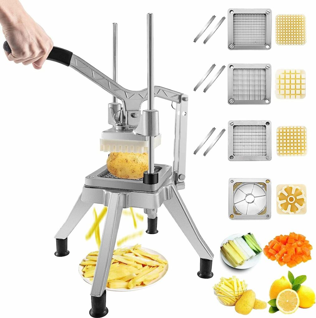 Professional Vegetable Chopper Stainless Steel Fry Cutter Stainless ...